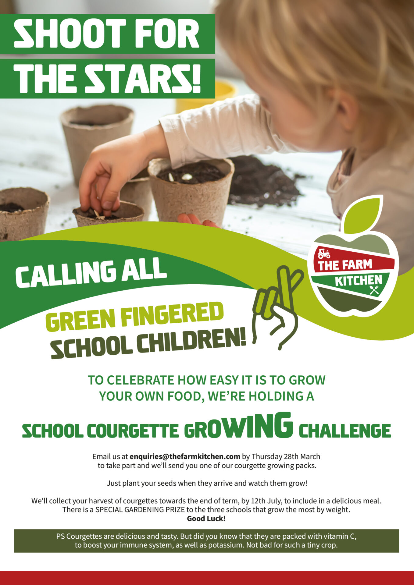 Schools Growing Challenge | The Farm Kitchen